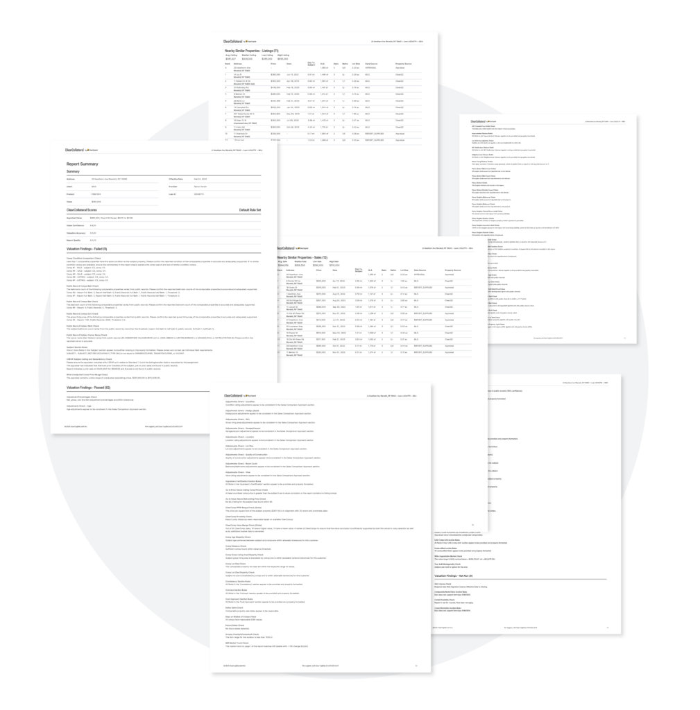 AURA | Appraisal Underwriting Risk Analyzer | Clear Capital