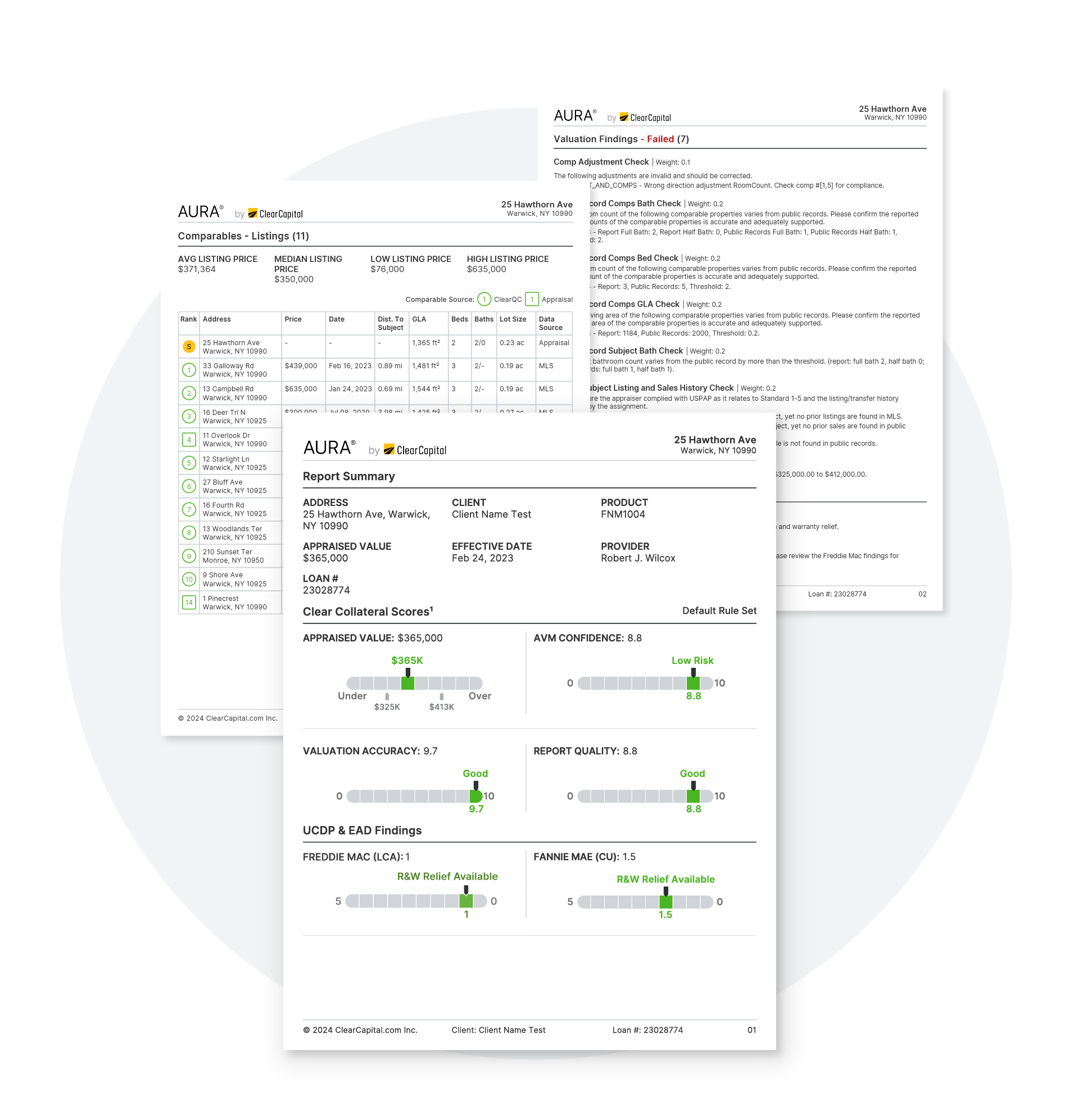 AURA | Appraisal Underwriting Risk Analyzer | Clear Capital