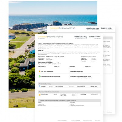 Collateral Desktop Analysis | Clear Capital